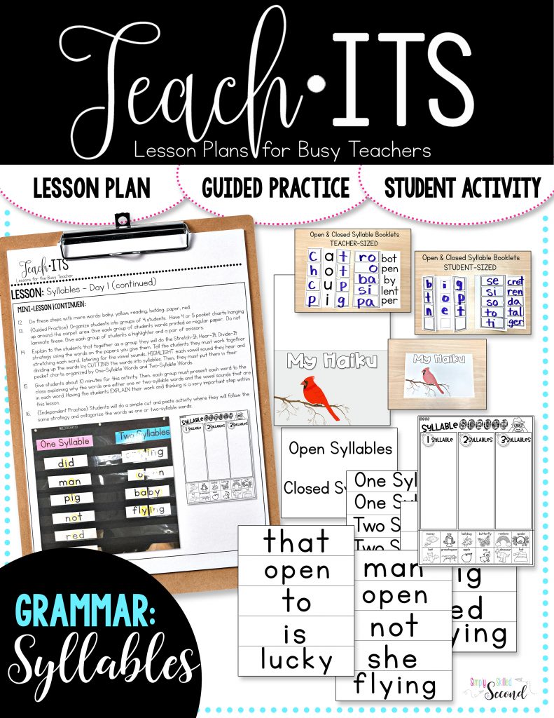 Syllables - Simply Skilled Teaching