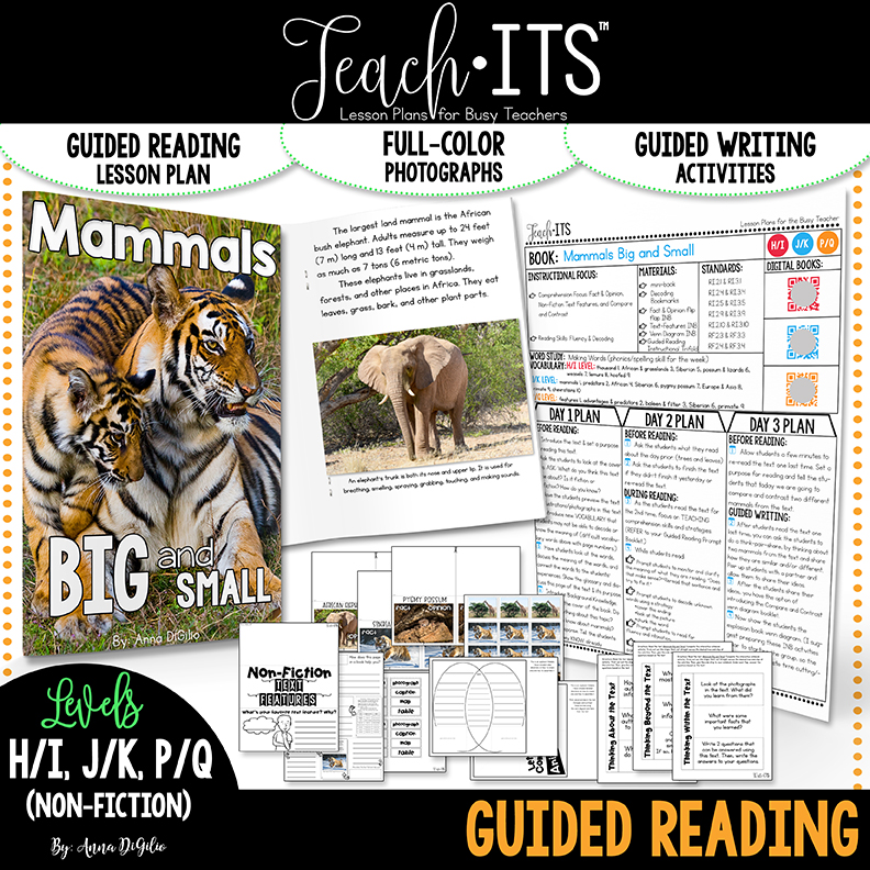 Mammals Big and Small | Distance Learning - Simply Skilled Teaching