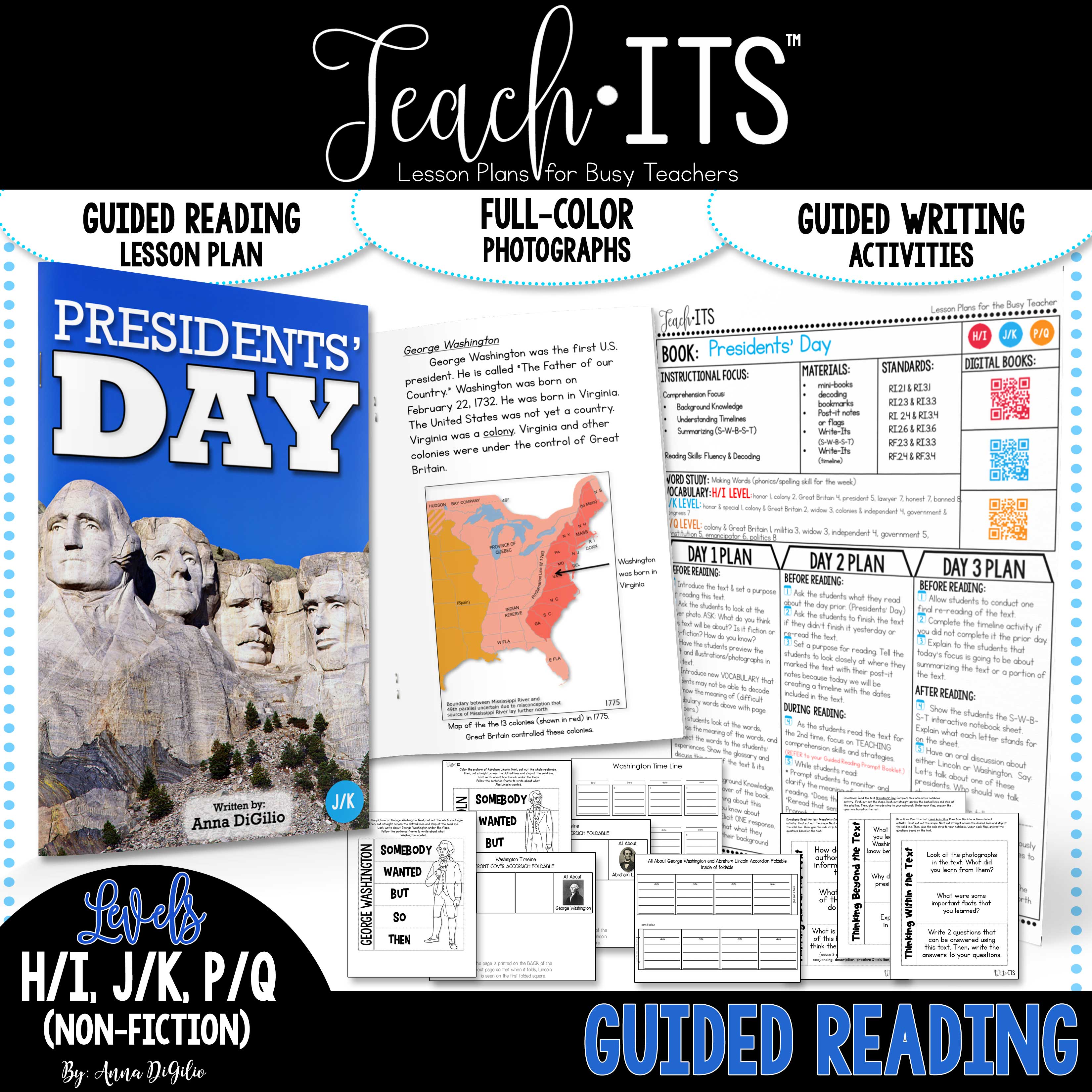 Presidents' Day | Distance Learning - Simply Skilled Teaching