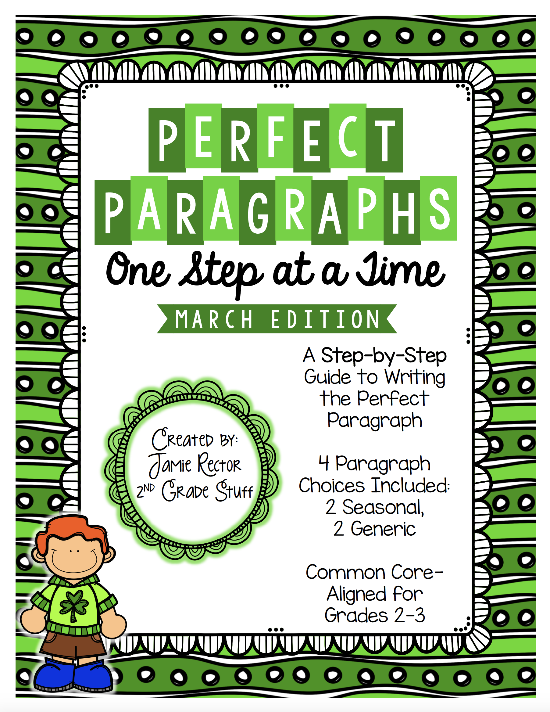 Perfect Paragraphs - March - Simply Skilled Teaching