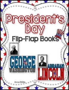 Presidents Day Flip Flap Book | Distance Learning - Simply Skilled Teaching